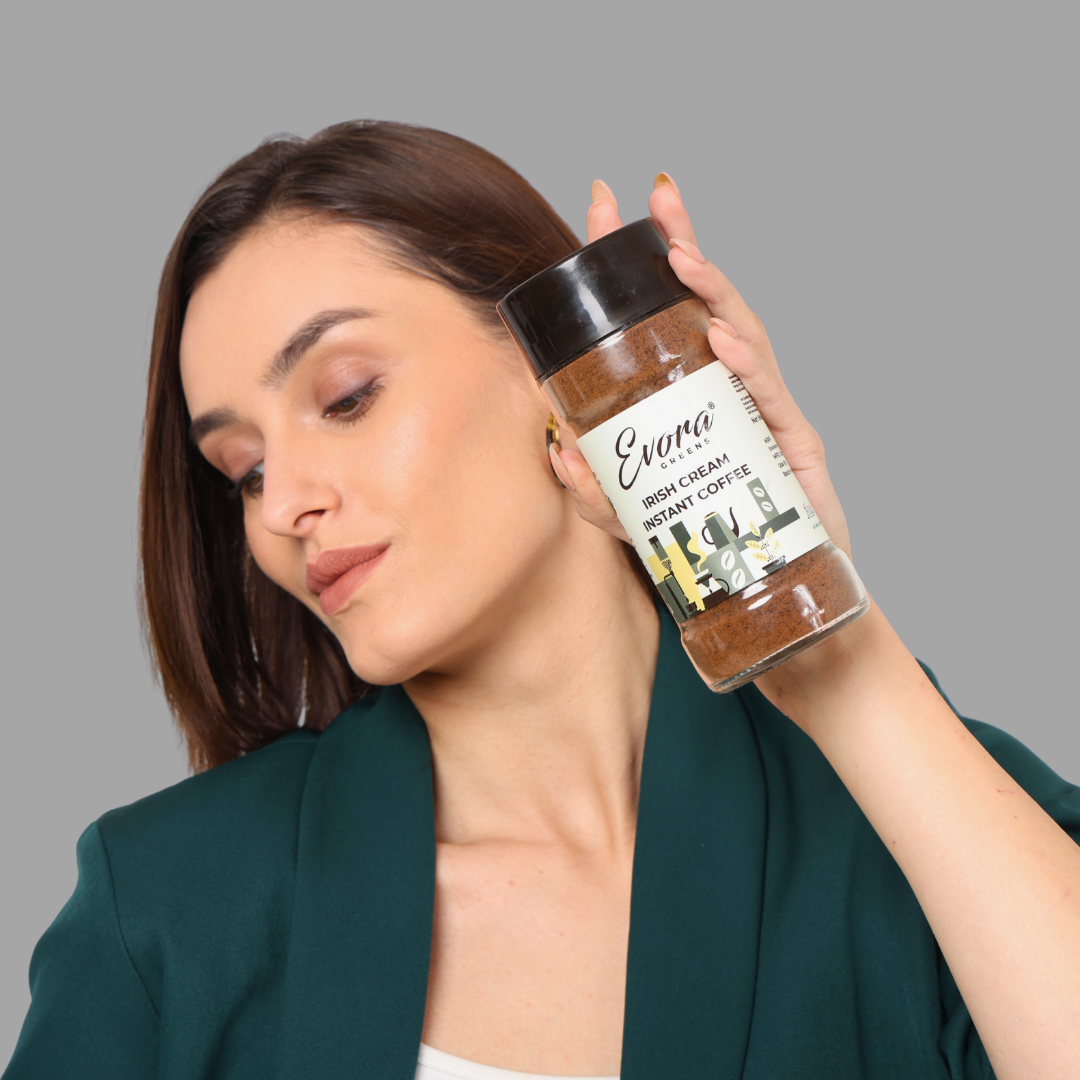 Irish Cream Instant Coffee 100G – Evora Greens